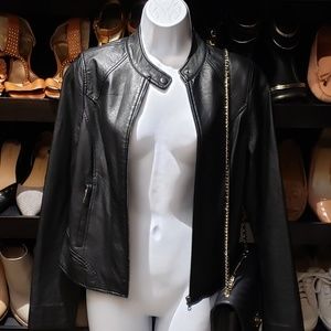 The Limited | Jackets & Coats | The Limited Fitted Leather Jacket ...